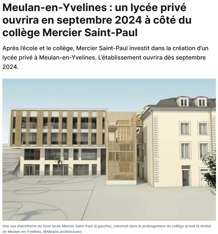 Le Lycée MSP à la UNE